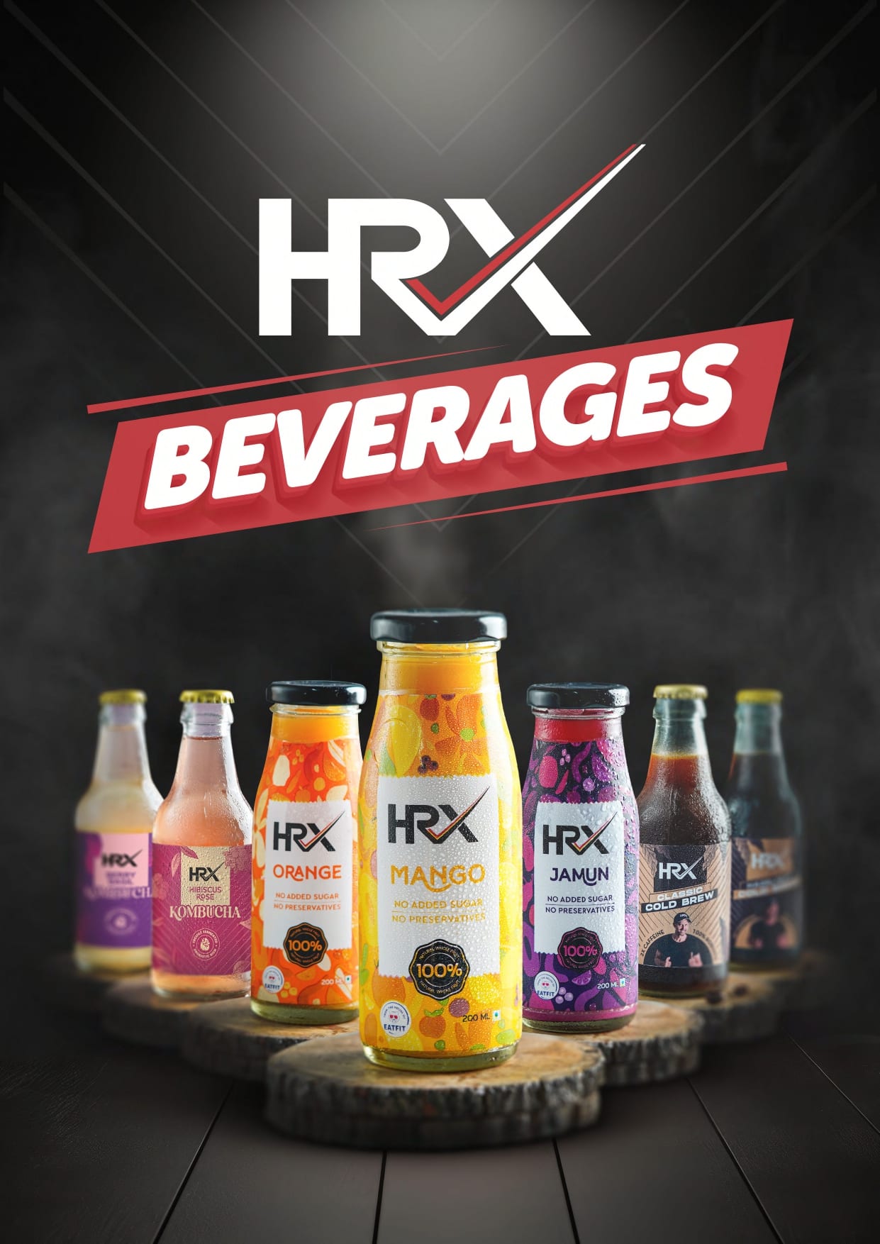 Menu of HRX Beverages - Juices, Coffee & Kombucha, Green Park, New Delhi