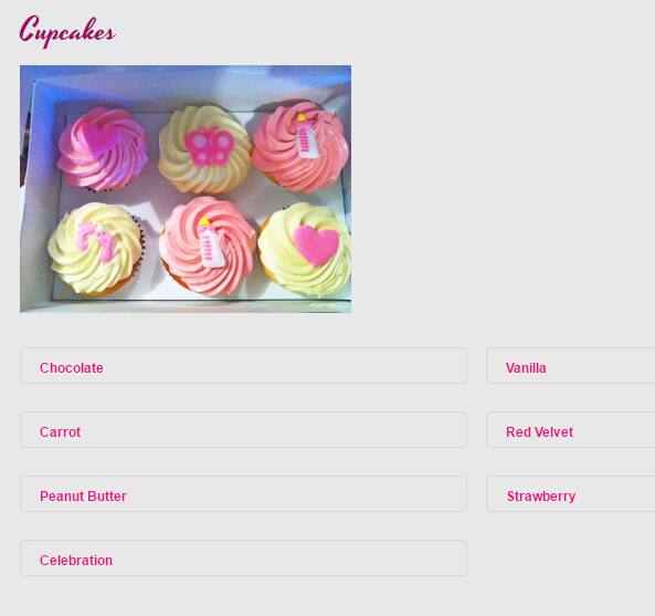 Menu at Sweet Indulgence Patisserie, Hilton