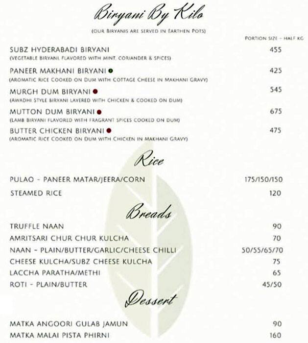 Menu of Biryani & Kebab Co, Sakinaka, Mumbai