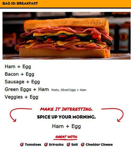 Menu at Which Wich Superior Sandwiches fast food, Chesterfield