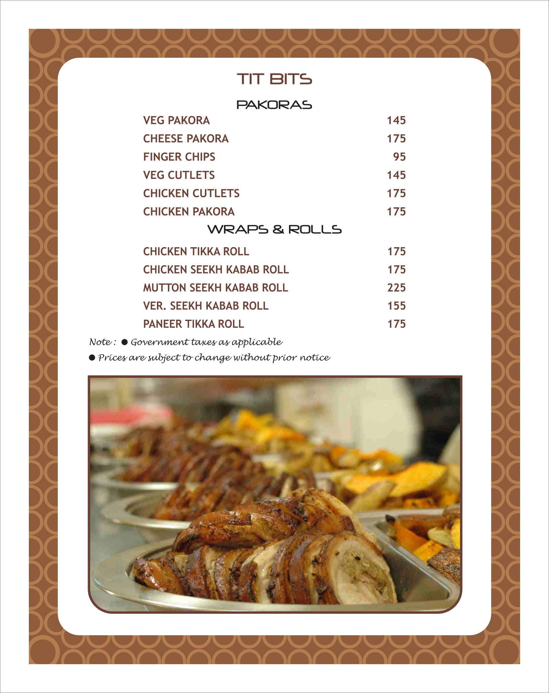 Menu at Pyramid Microbrewery Café Lounge Bar, Shimla, Shimla, Bridge ...