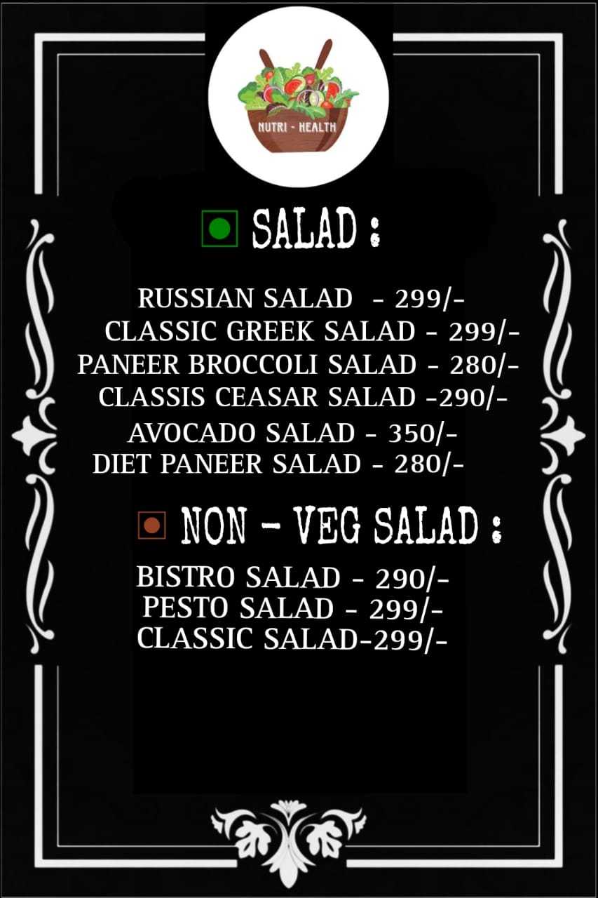 Menu of Pro Diet Hub, Mira Road, Mumbai