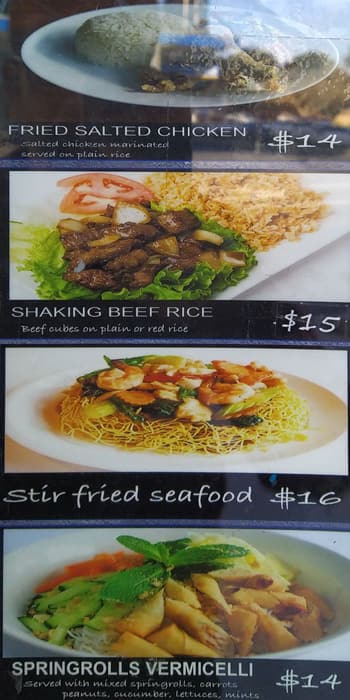 Menu at PHO 888 Box Hill restaurant, Box Hill