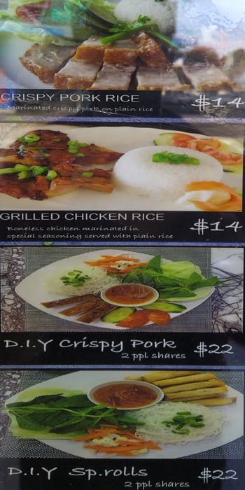 Menu at PHO 888 Box Hill restaurant, Box Hill