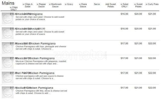 Menu at San Antonio's Pizzeria, Norwood