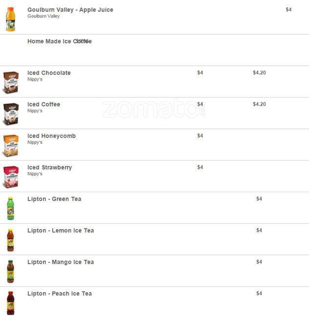 Menu at San Antonio's Pizzeria, Norwood