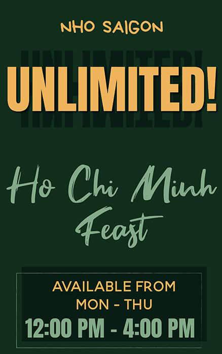 Menu of Nho Saigon, Bandra Kurla Complex, Mumbai