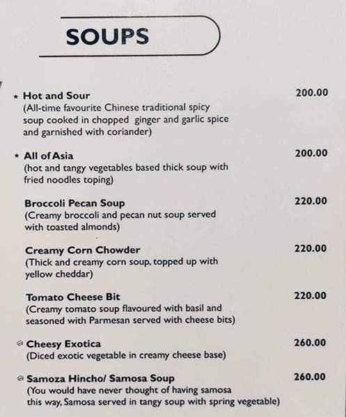 Menu of Craveyard - The Restro Cafe, Bhayli, Vadodara