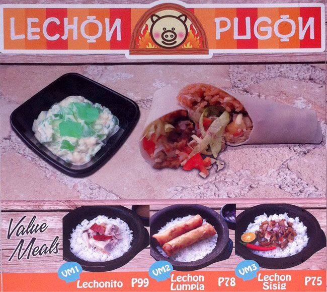 Carta del restaurante Lechon Pugon, Ciudad Quezon
