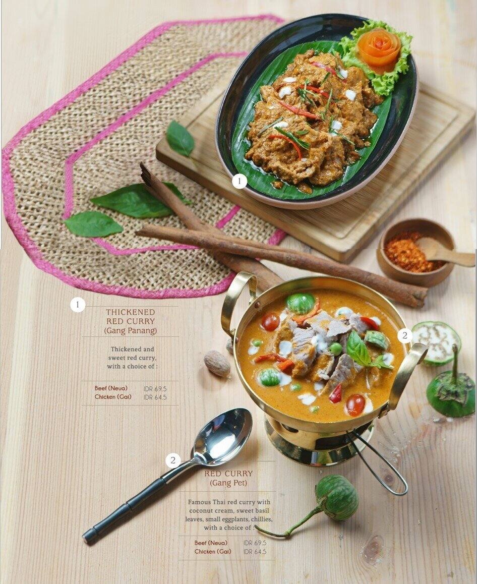 Menu at White Elephant restaurant, Jakarta, Kota Kasablanka