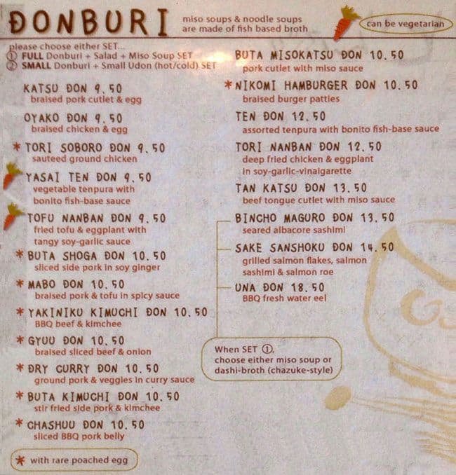 Menu at Gochi Cupertino pub & bar, Cupertino