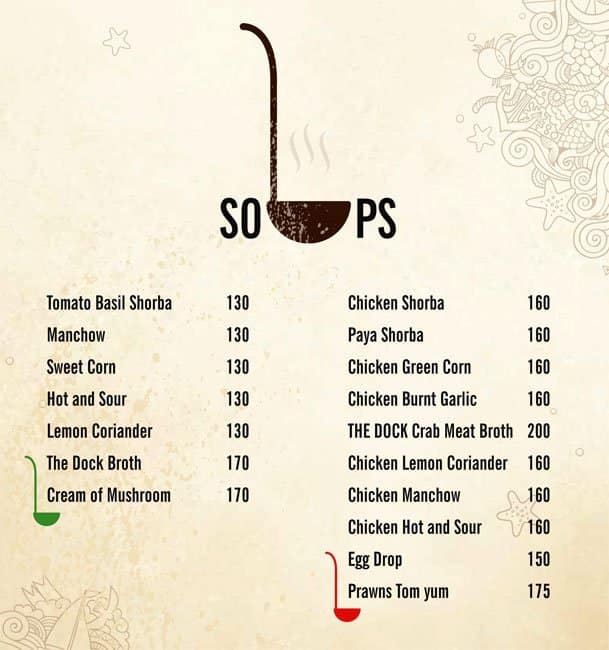 The Dock Menu, Menu for The Dock, Virar, Mumbai - Zomato