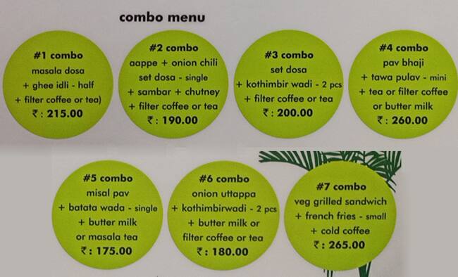Menu at Wadeshwar Bhuvan, Pune, Unit 10