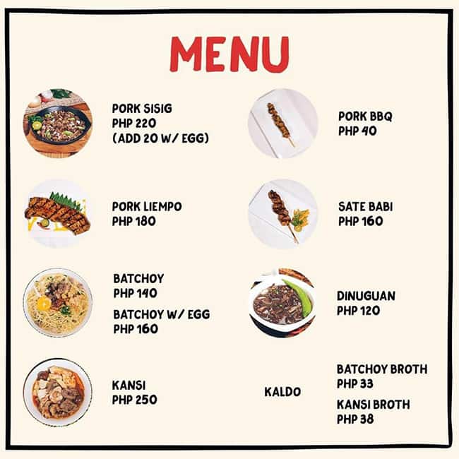 Menu at JT's Manukan Grille Ortigas BBQ, Pasig, 1