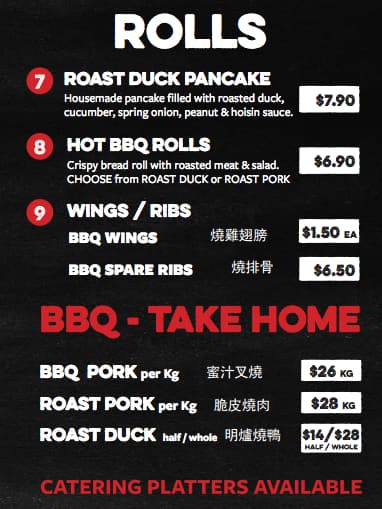 Menu at Burlington BBQ, Upper Mount Gravatt, 8 St Garden City