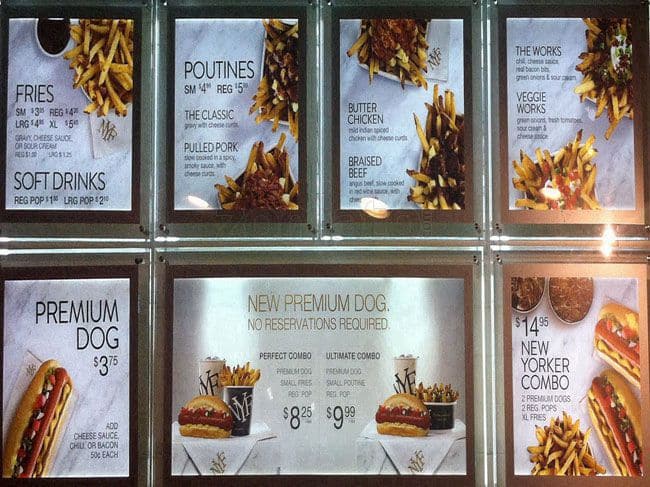 New York Fries Menu, Menu for New York Fries, Central Burnaby, Burnaby ...