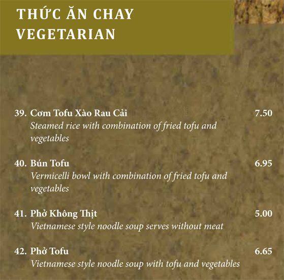Menu at Pho Tan Loc restaurant, Sugar Land, S Texas 6