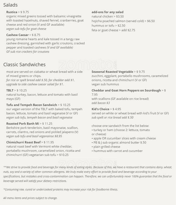 Menu at The Steeping Room restaurant, Austin, Century Oaks Terrace #112