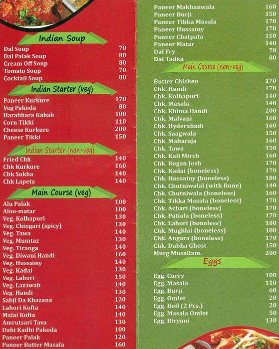 Indo China Restaurant Menu, Menu for Indo China Restaurant, Owale ...