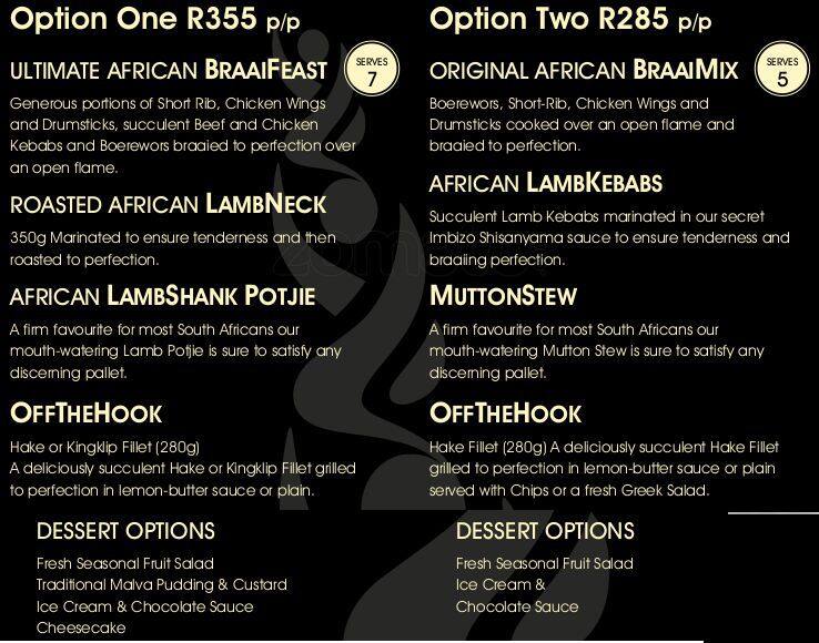 Menu at BUSY CORNER Imbizo Shisanyama restaurant, Midrand, 32 Thekwane ...