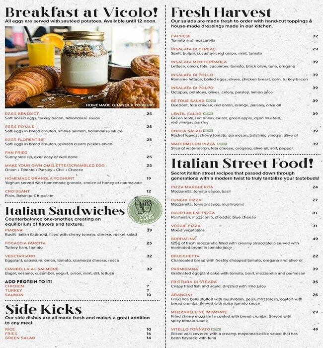 Vicolo Italian Street Food, Business Bay, Dubai - Zomato