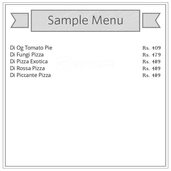 Menu of Florence Central, Lajpat Nagar 4, New Delhi