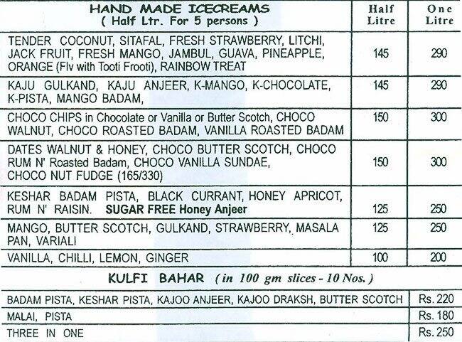 Temptation Menu, Menu for Temptation, Naupada, Thane West, Mumbai - Zomato