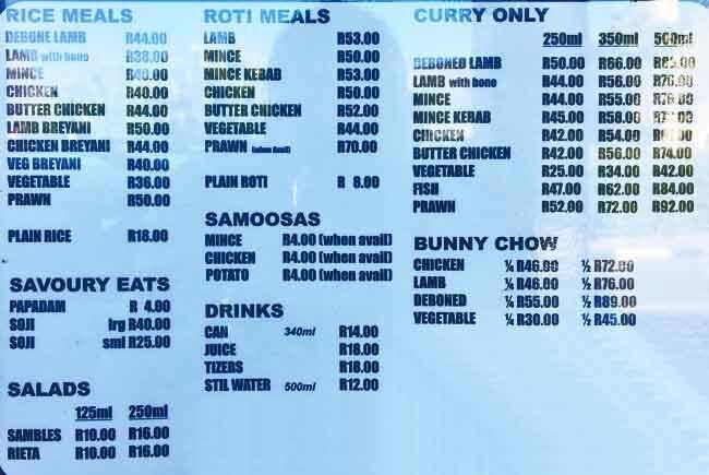 Curry Quest Menu, Menu for Curry Quest, Mowbray, Cape Town - Zomato SA
