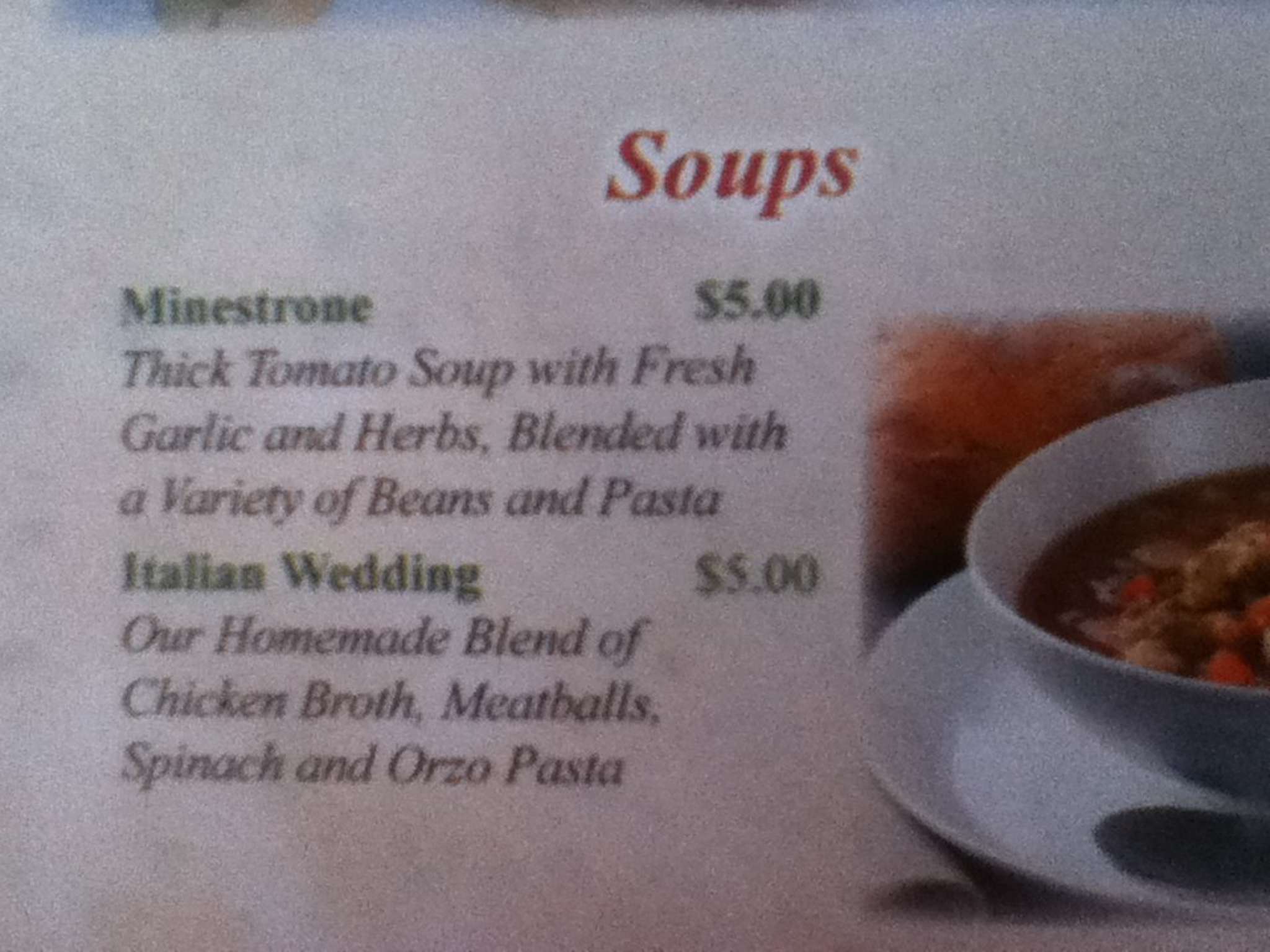 Menu at D'oro Palazzo restaurant, Haines City, Posner Blvd