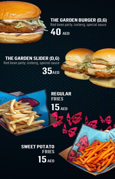 Menu at London Slide cafe, Dubai, EA001