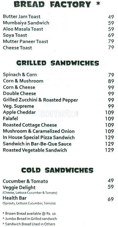 Menu at Hang Out Point, Ghaziabad, Ground Floor Shop No 16 & 50 Omaxe ...