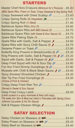 Master Chef Menu, Menu for Master Chef, Enfield, London - Zomato UK