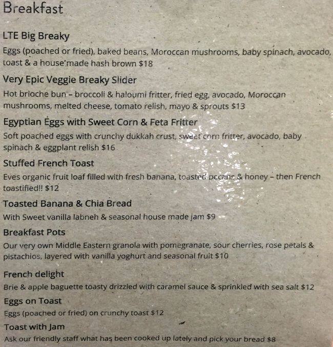 Let Them Eat Menu, Menu for Let Them Eat, Croydon, Adelaide ...