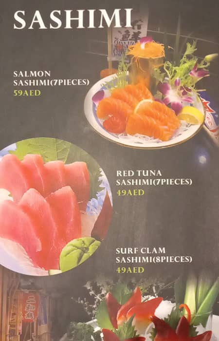 Menu of Wok of Fame, Business Bay, Dubai