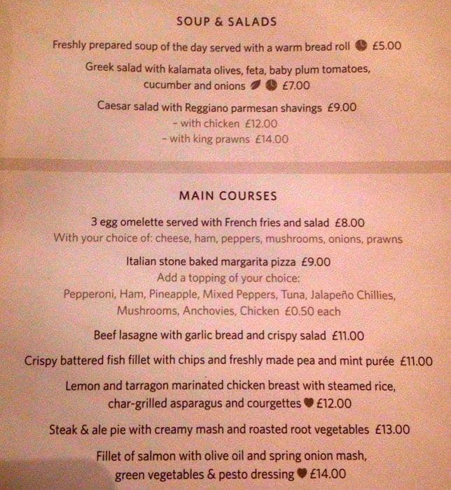Menu at Larder Restaurant & Bar, Croydon, 101 Waddon Way
