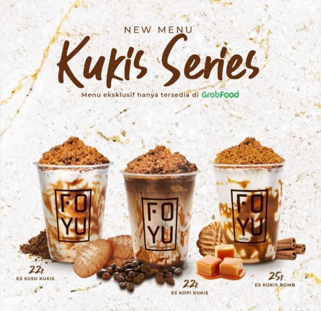 Menu at Foyu Coffee & Gelato desserts, Jakarta, Jl. Tanjung Duren Utara ...