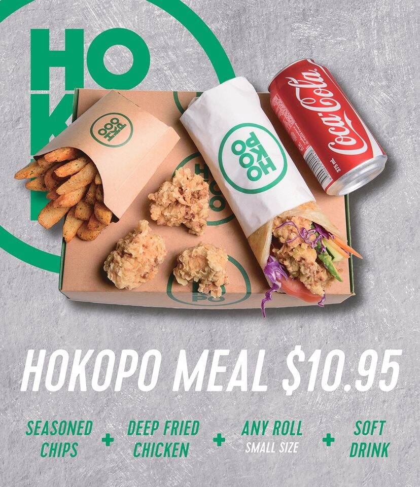 Menu at Hokopo Marion restaurant, Oaklands Park, 297 Diagonal Rd