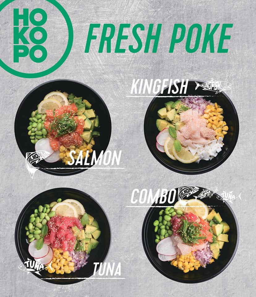 Menu at Hokopo Marion restaurant, Oaklands Park, 297 Diagonal Rd