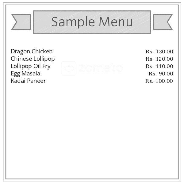 Menu of Pattukottai Minoral Mess, Kolathur, Chennai