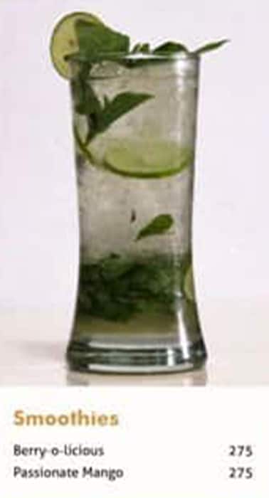 Menu of Relish - International Veg Cuisine, Churchgate, Mumbai