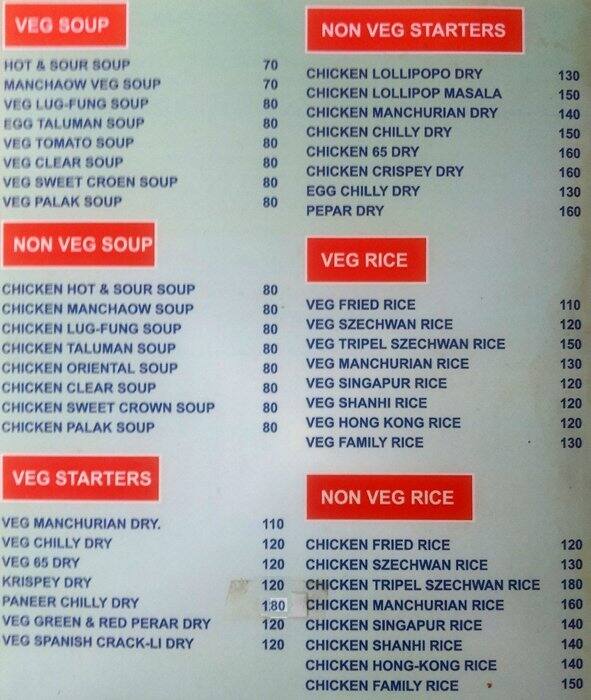 Raj Family Restaurant Menu, Menu for Raj Family Restaurant, Lonavala ...