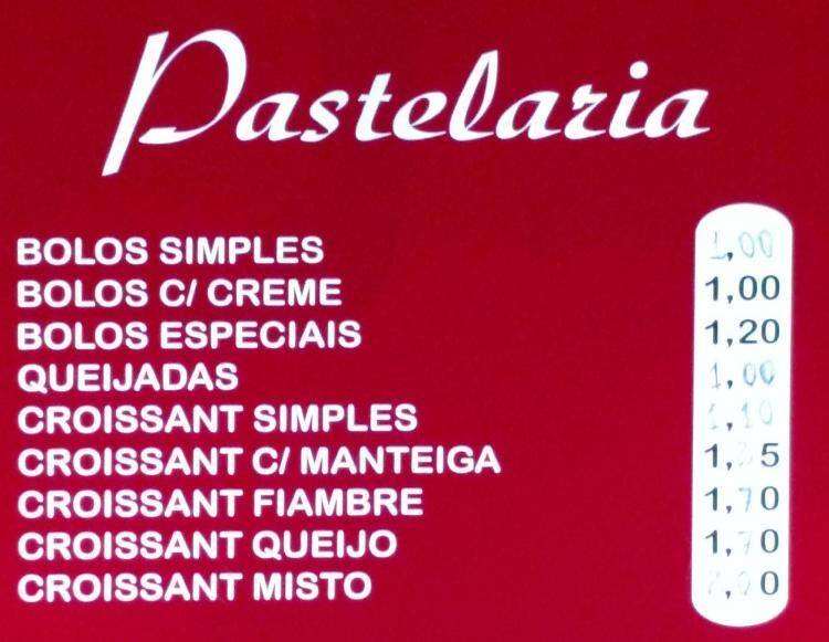 Pastelaria Anita Menu, Menu de Pastelaria Anita, Saldanha, Lisboa ...