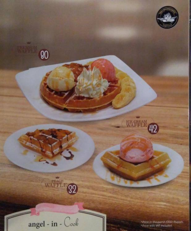 Menu at Angel in-us Coffee cafe, Jakarta, Jl. Raya Cilandak Kko No.53