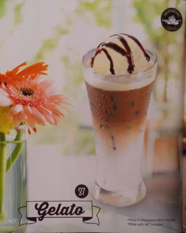 Menu at Angel in-us Coffee cafe, Jakarta, Jl. Raya Cilandak Kko No.53