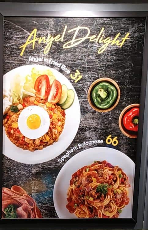 Menu at Angel in-us Coffee cafe, Jakarta, Jl. Raya Cilandak Kko No.53