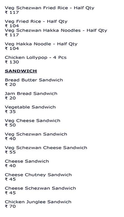 Menu at MUMBAI RESTAURANT, Mumbai, NEAR