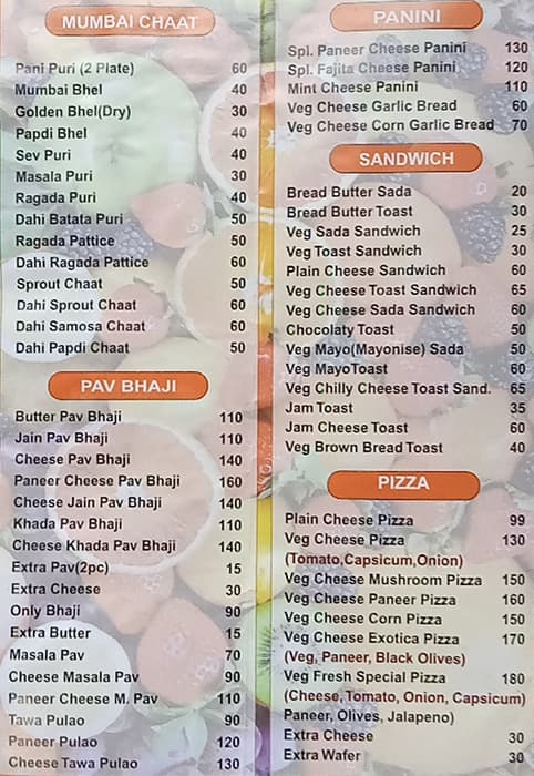 Menu at The Juicy Grill, Mumbai