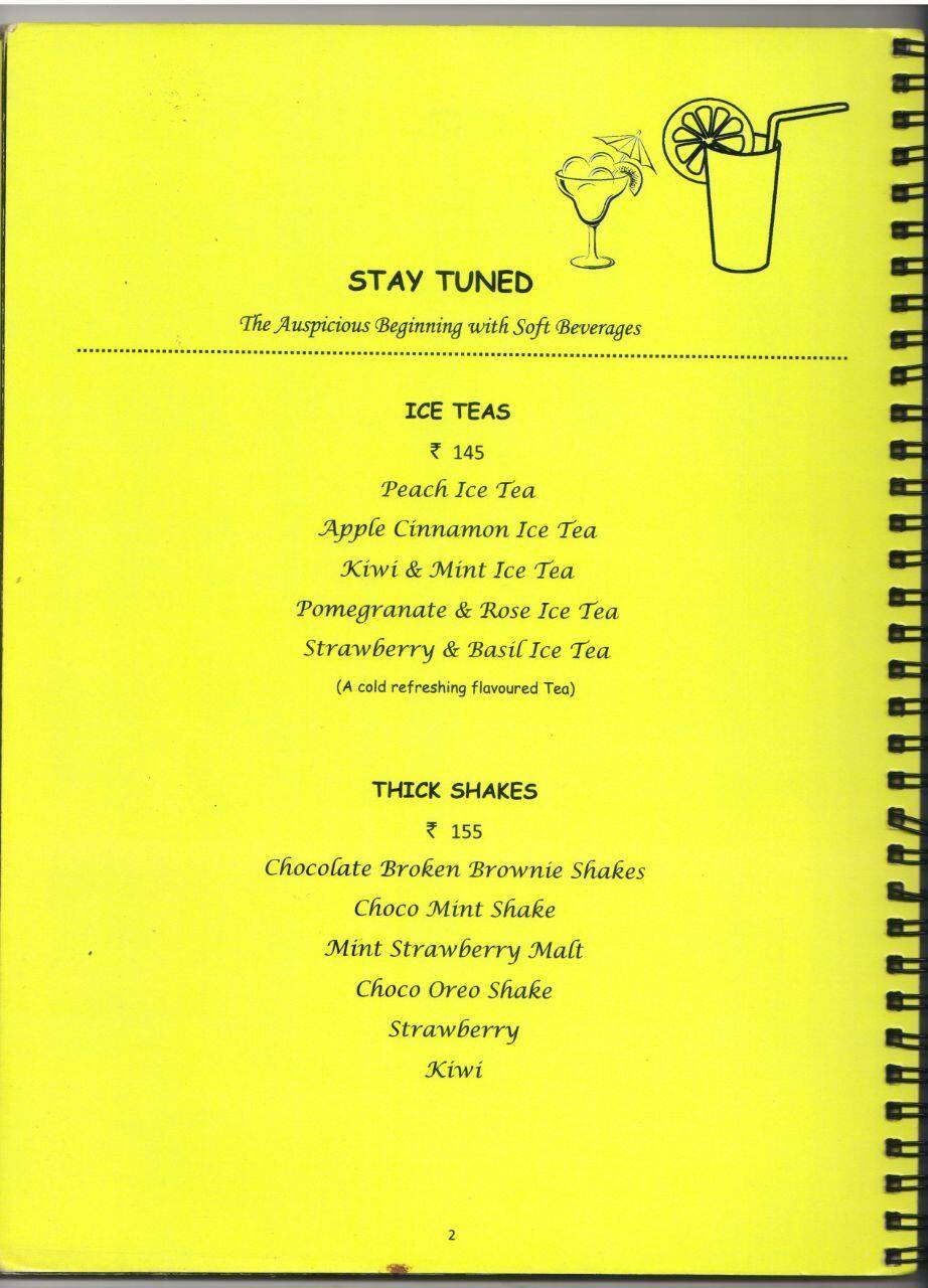 Indian Summer Cafe Menu, Menu for Indian Summer Cafe, Golambar, Patna ...