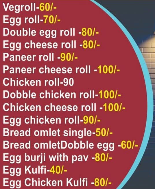 Menu of 7 Flavours, Kukatpally, Hyderabad