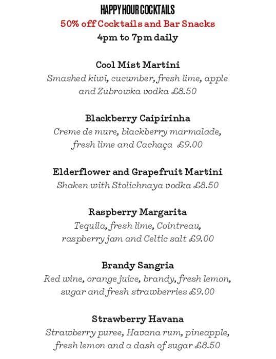 Menu at Esca cafe, London, 160 Clapham High St